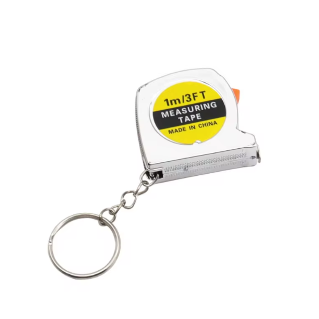 Flexómetro Mini Llavero Plateado De 1 Metro Funcional 10 Piezas | D ...