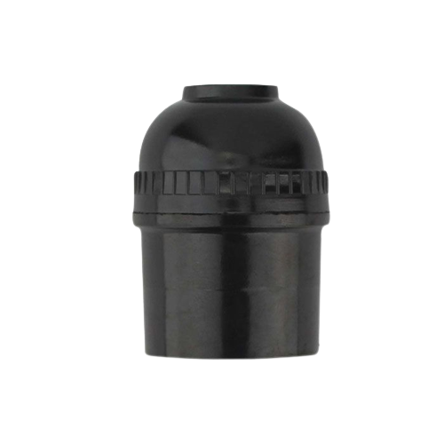 Portalámpara negra sencilla de baquelita, granel Santul | D-TODO EN ...