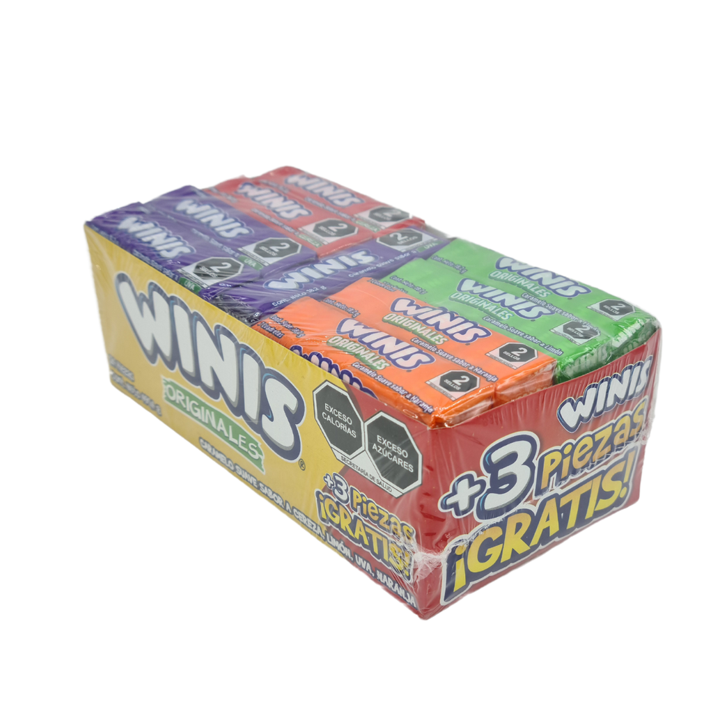 Winis Tubo Originales 24 Piezas | D-TODO EN SOLO LUGAR