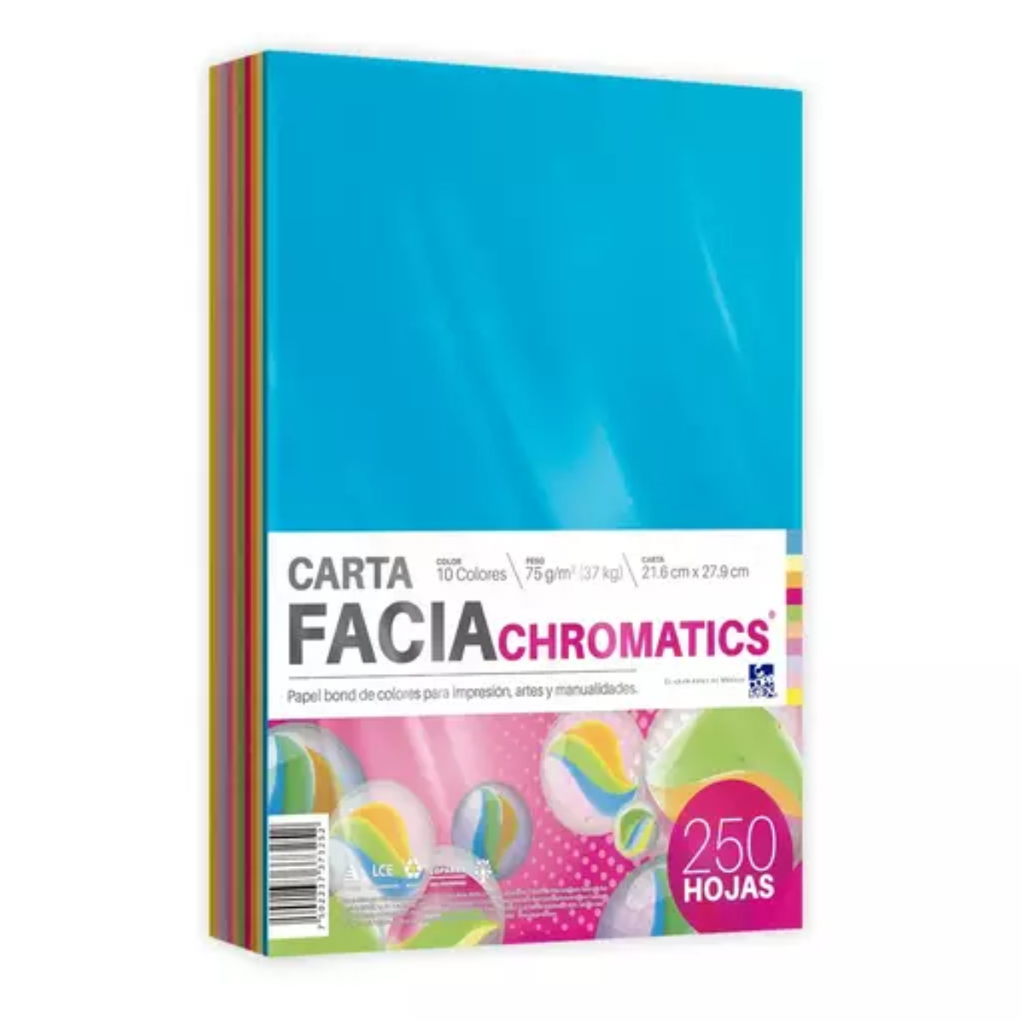 Papel Bright Carta Chromatic Pq250 Drop 009 | D-TODO EN SOLO LUGAR