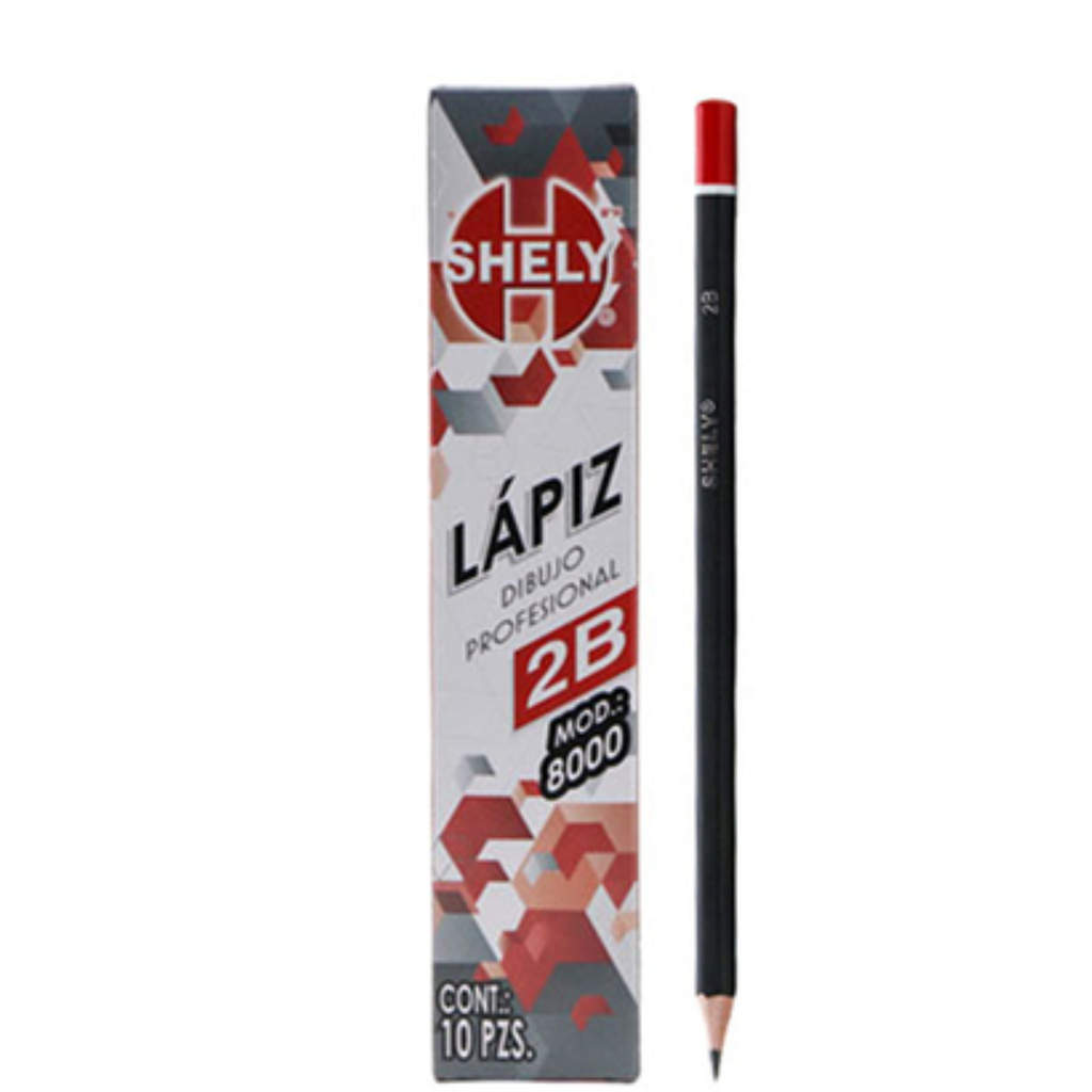 Lapiz Dibujo 2b C /10 Pzas. Drop 009 | D-TODO EN SOLO LUGAR