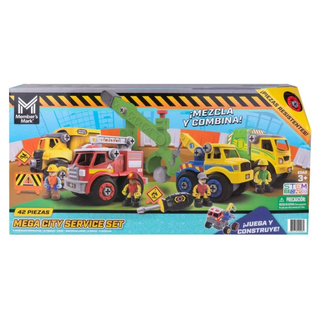 Set de Juego Member's Mark Mega City Service Drop002 | D-TODO EN SOLO LUGAR